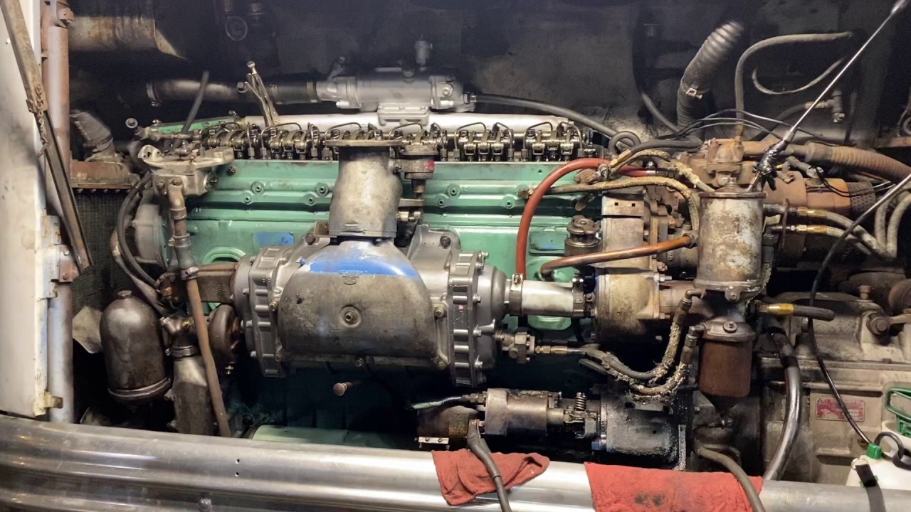 1st start detroit diesel 671 sneak peek - YouTube