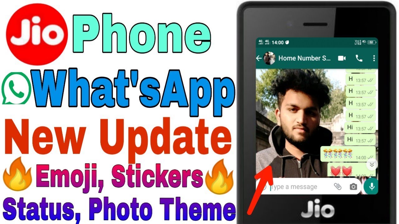 Jio Phone Me What'sApp Messager App Feature Update !! What'sapp Update ...
