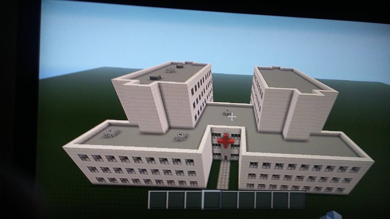Minecraft: Making A Hospital (Tutorial)(PS3) - YouTube