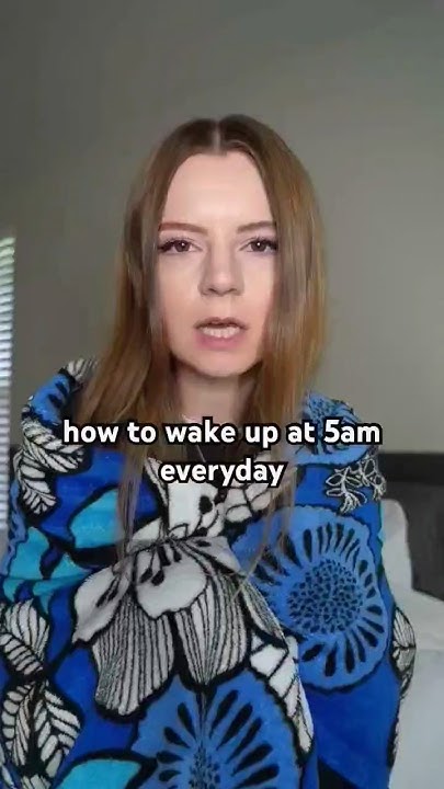 how to wake up at 5 am everyday? @EliseEcklund. - YouTube