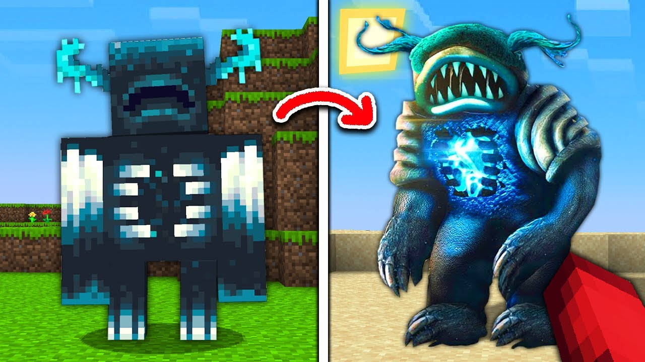 J'ai amélioré les Mobs de Minecraft en version Réaliste !! - YouTube