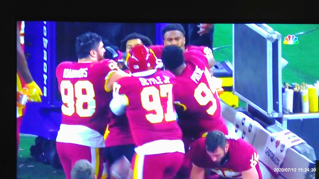 NFL Fights 12/26 Dallas Cowboys Rough up the Washington Football Team ...