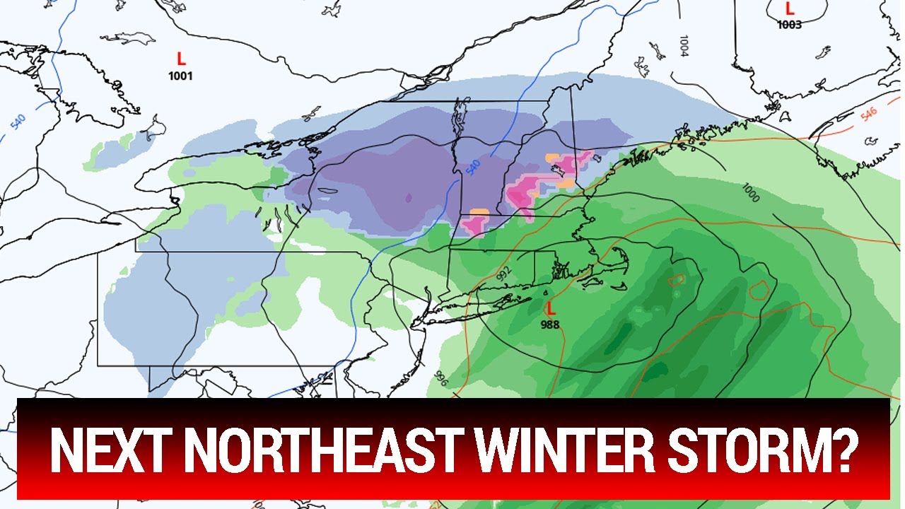 Tracking the Next Winter Storms - YouTube