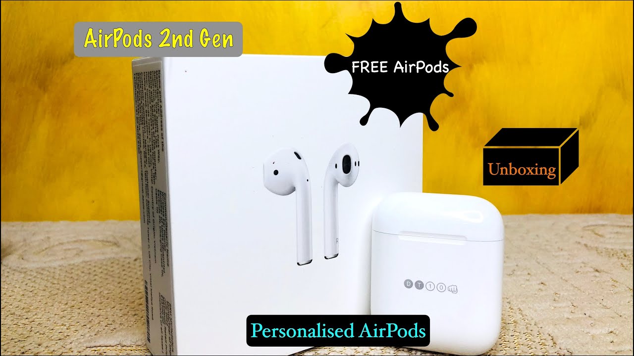 AirPods 2nd Gen Unboxing 📦|| Student discount|| Free AirPods|| - YouTube