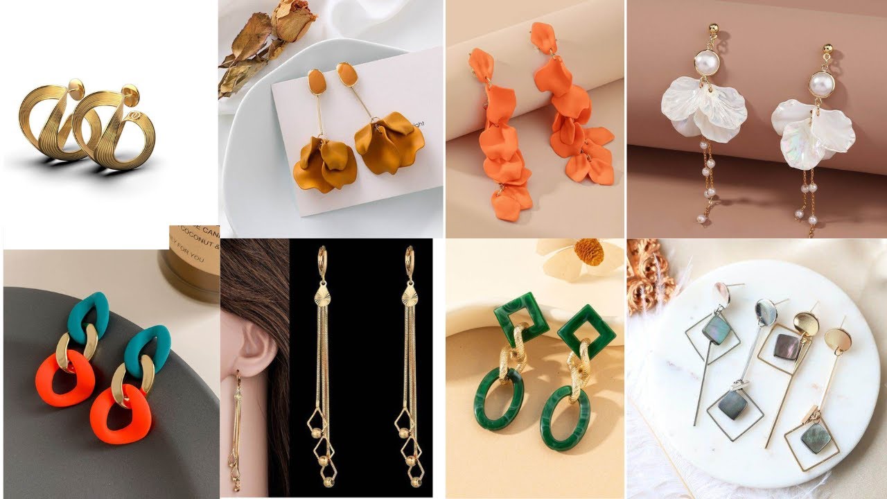 Beautiful Trendy & Stylish Earrings Designs | Jewelry Collection - YouTube
