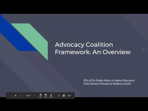 Advocacy Coalitions Framework - Policy Presentation - YouTube