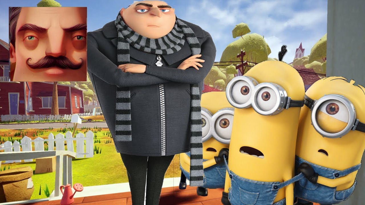 Hello Neighbor - My New Neighbor Despicable Me Big Gru Act 2 Random ...