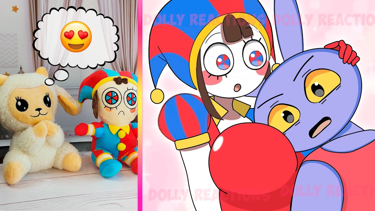 Dolly and Pomni React to Funny Videos About The Amazing Digital Circus ...
