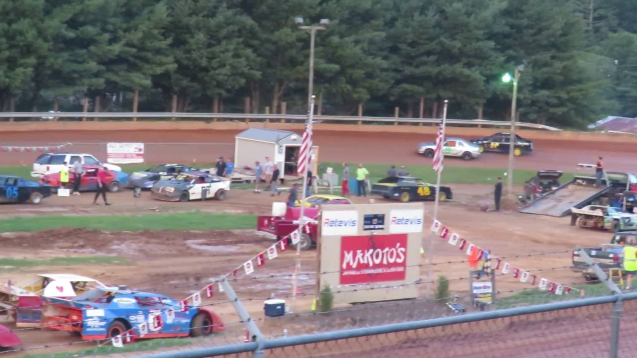 Mountain View Speedway Saturday 8/13/2016 - YouTube