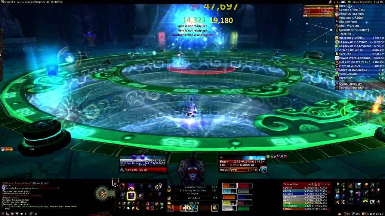 Part Time Pro vs Elegon (Mogu'shan Vaults) 10 man normal - 1080p - YouTube