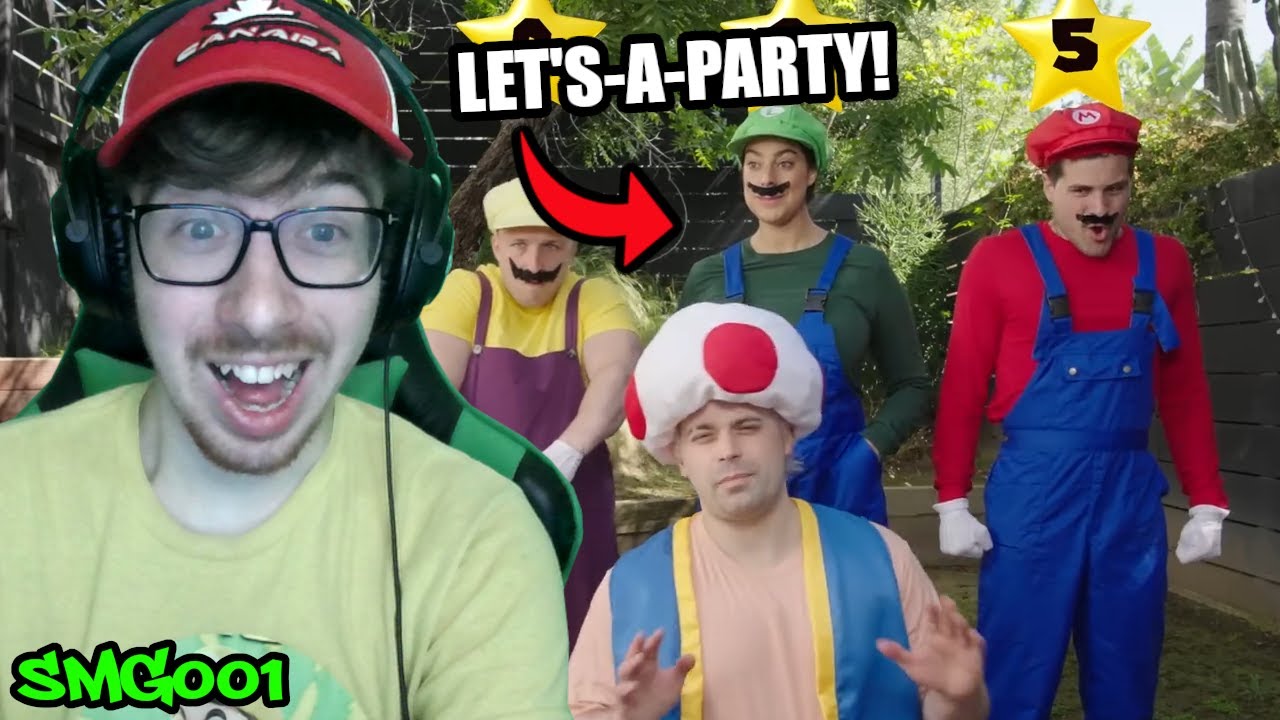 IRL MARIO PARTY! | Smosh - If Video Games Were Real 2024 Reaction ...