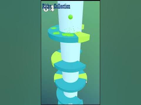 Jumpy Jumpy Helix Ball Game(Facebook Games) - YouTube