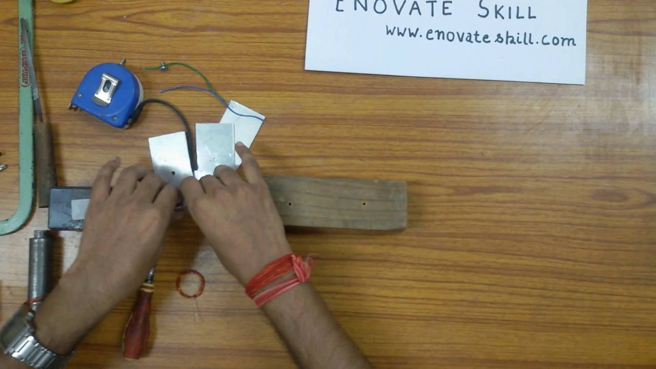 DIY DC Motor Working Model - YouTube