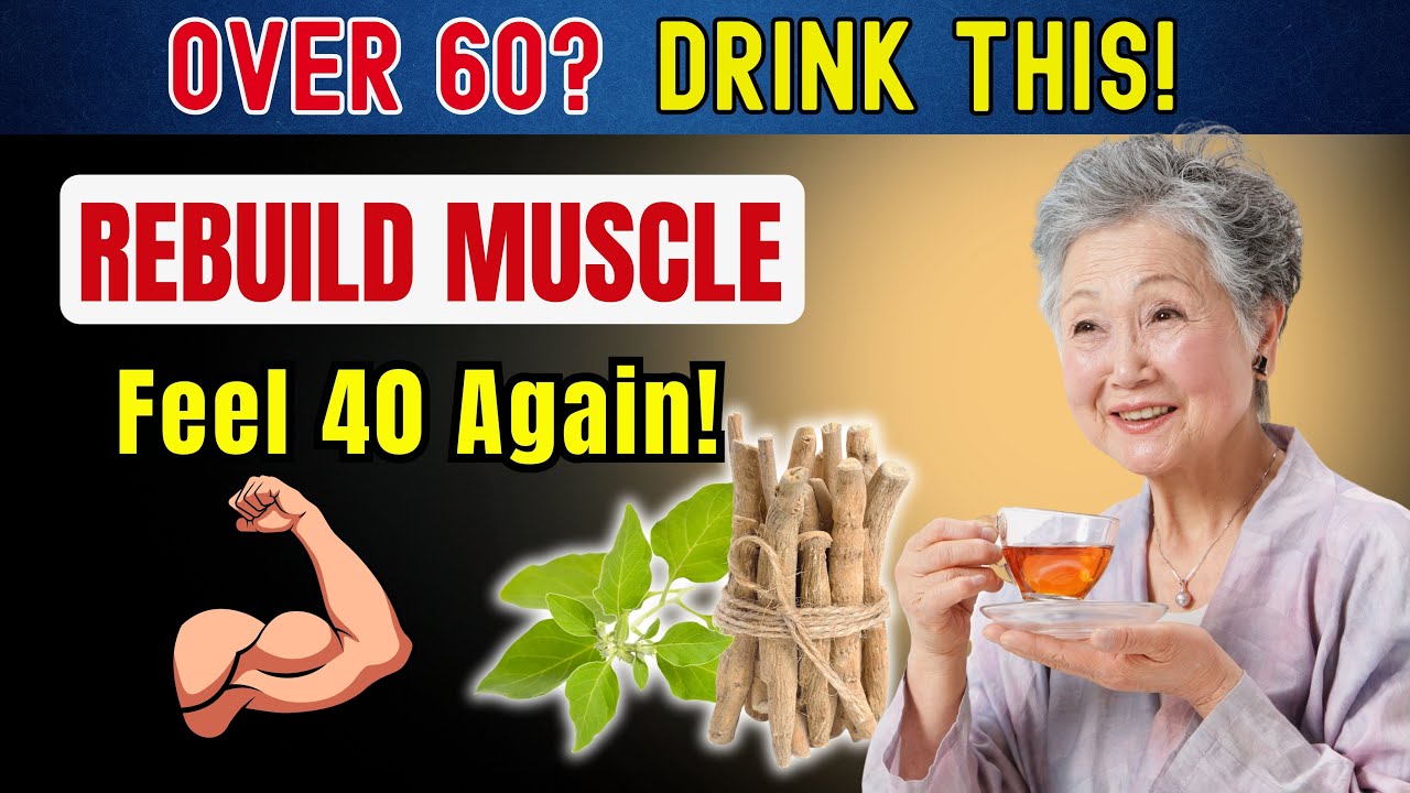 Over 60? Drink These 5 Teas Daily to Rebuild Muscle & Feel 40 Again ...