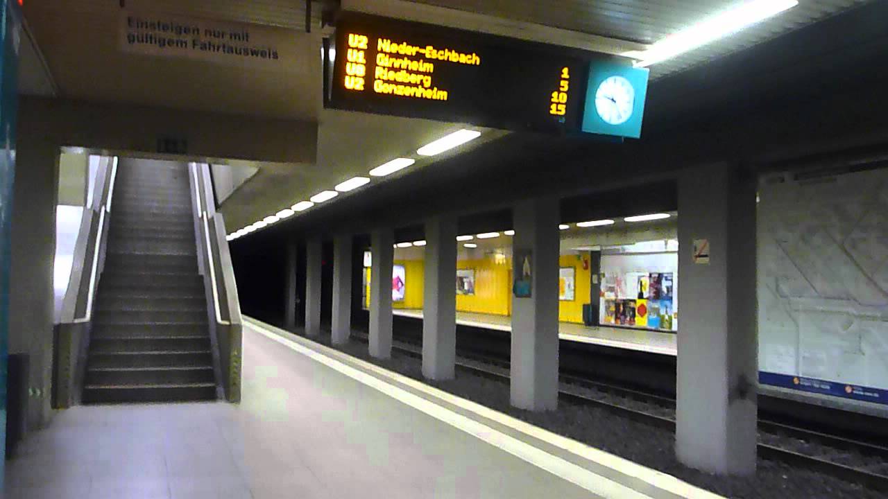 SUBWAY SYSTEM - GERMAN METRO TRAINS | UNDERGROUND TRAIN - CITY ...