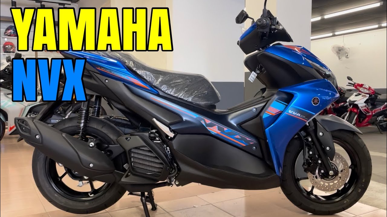 YAMAHA NVX STD BLUE 2024 - YouTube
