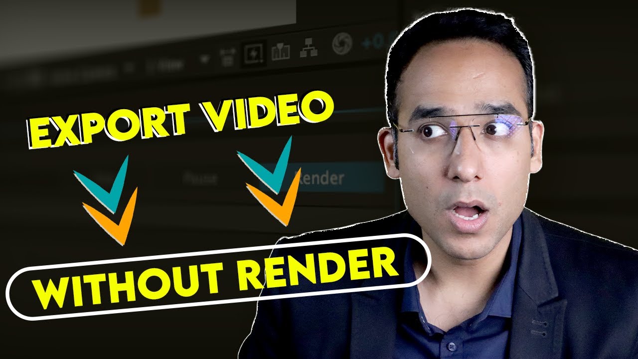 How To Export Without Rendering Jitesh Manwani YouTube How To Export Without Rendering Jitesh Manwani YouTube