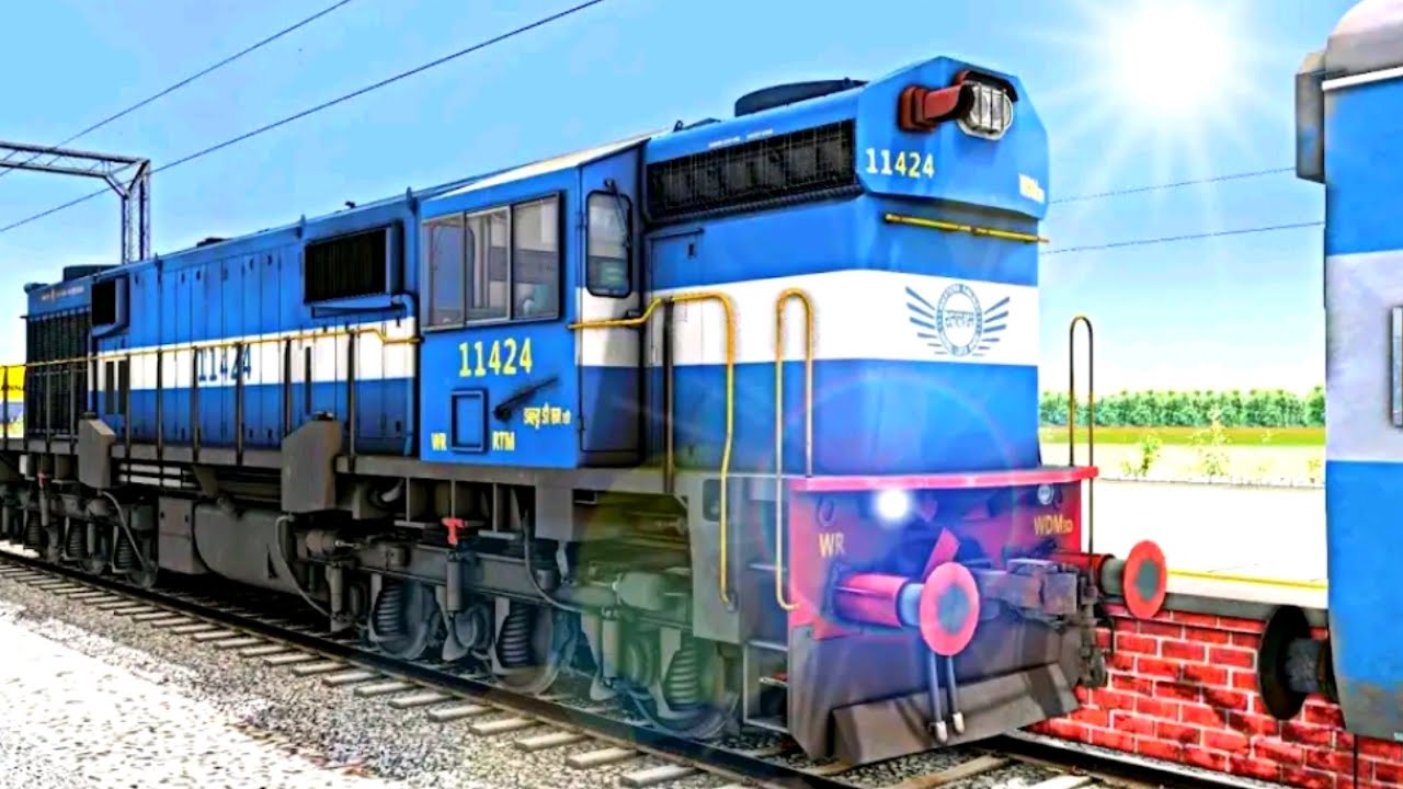 Indian EXPRESS TRAIN SIMULATOR | Train Simulator - YouTube
