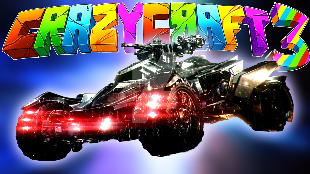 Minecraft Crazy Craft 3: The Batmobile! (Super Heroes Mod) #86 - YouTube