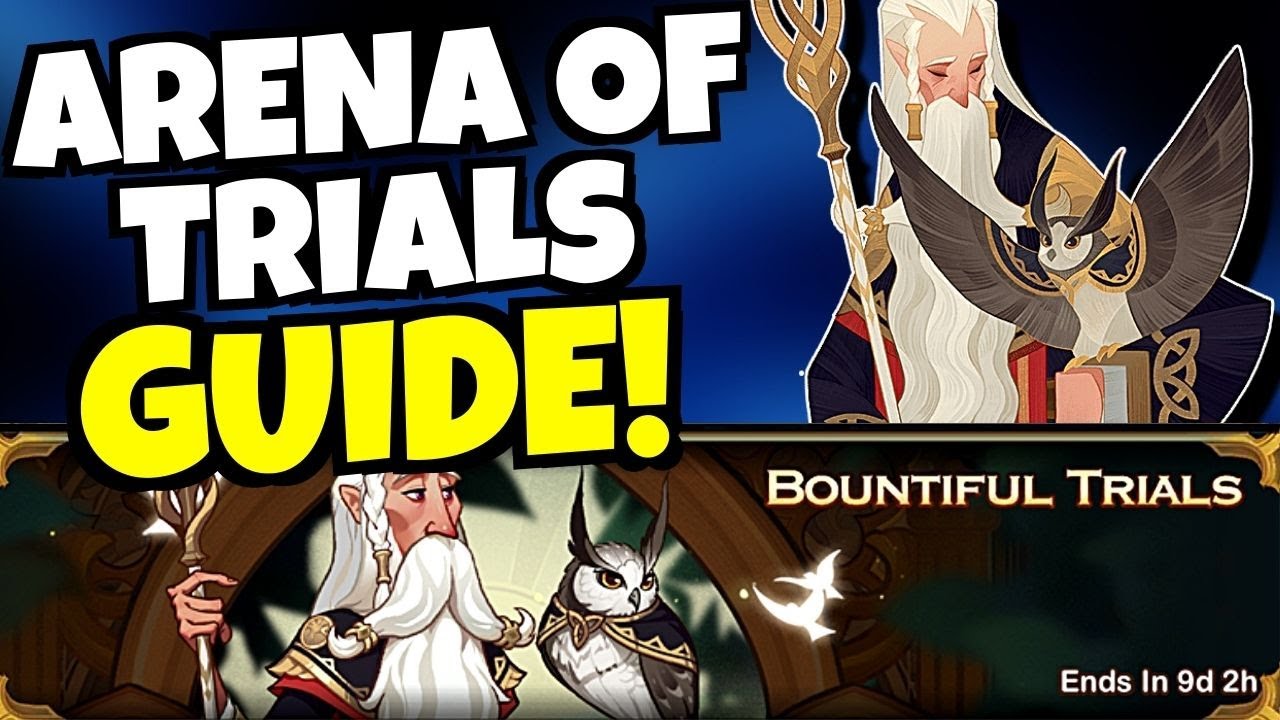 MERLIN ARENA OF TRIALS GUIDE!!! [AFK ARENA] - YouTube