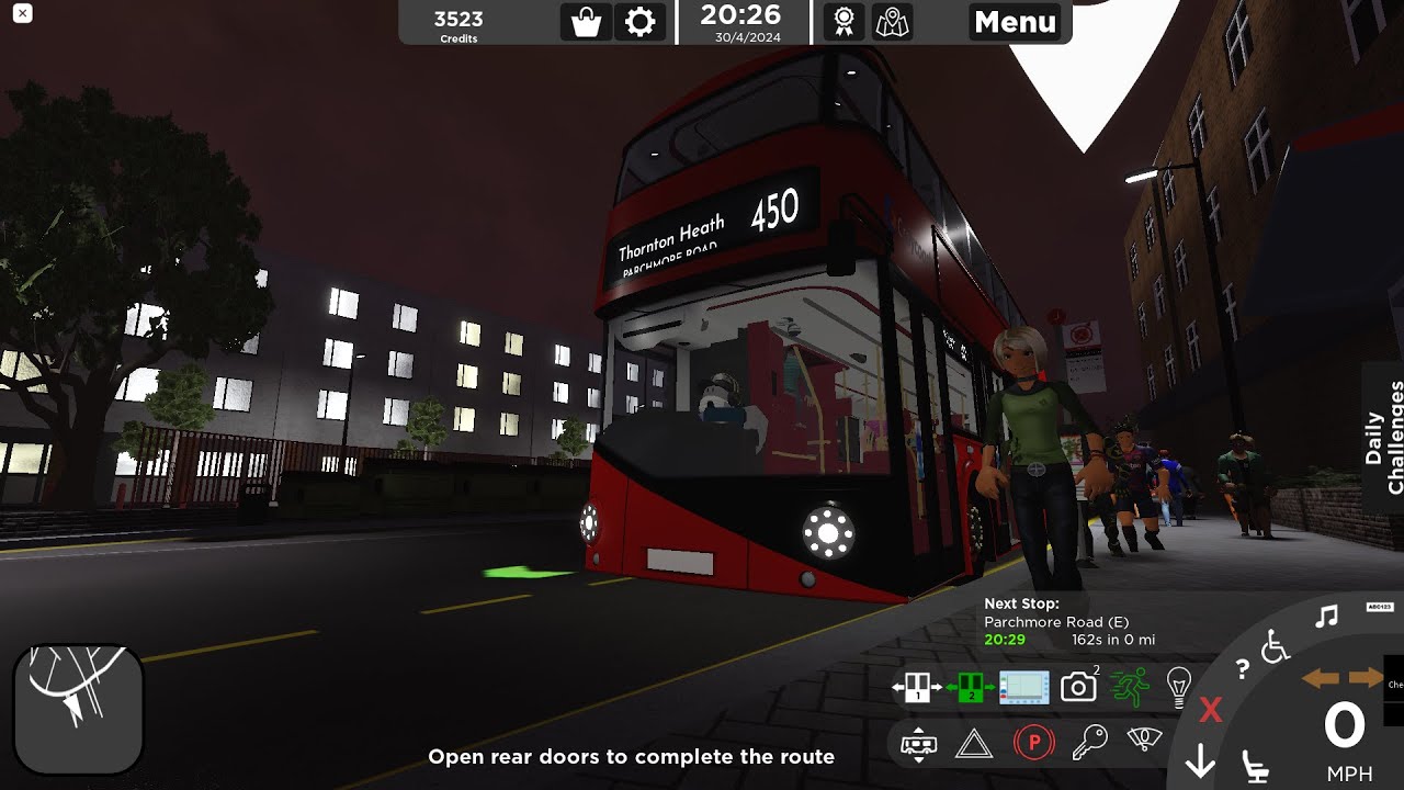 FRV : Croydon, The London transport Game (on roblox) Route 450 - YouTube