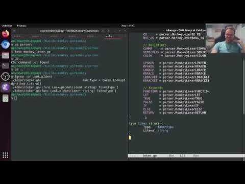 Monkey (Writing an interpreter in Go) with ANTLR4 - Episode 2 - YouTube