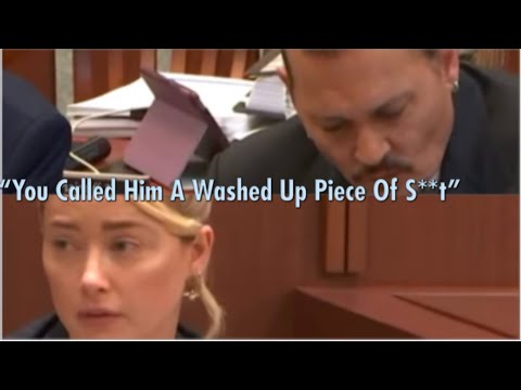 Audio Of Toxic Argument Played In Court Day 17, Cross Examination Of Amber Heard