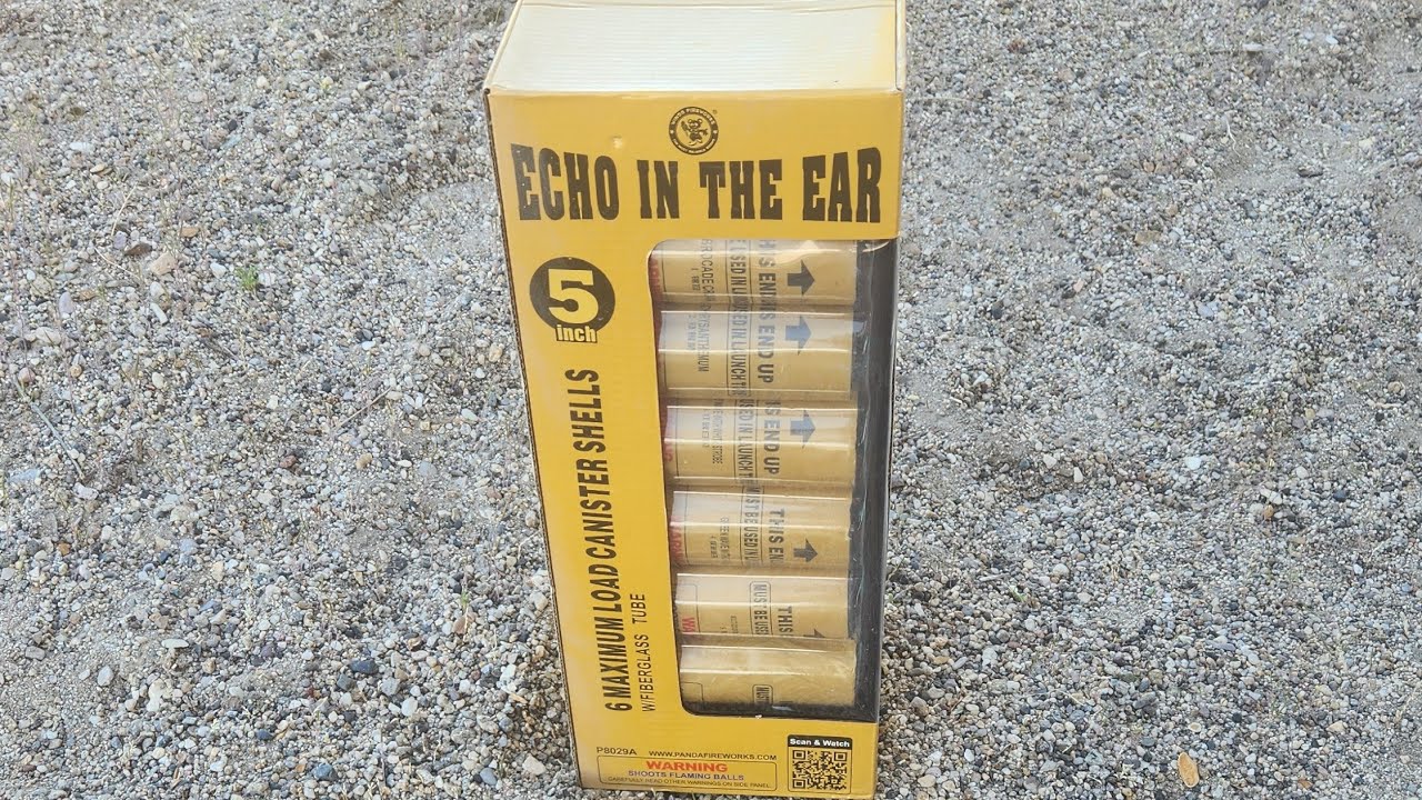 Echo In The Ear Canister Shells by Winda Fireworks 60g - YouTube