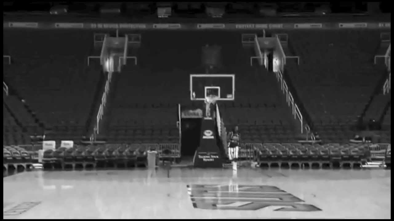 Worlds longest basketball shot 109 feet - YouTube