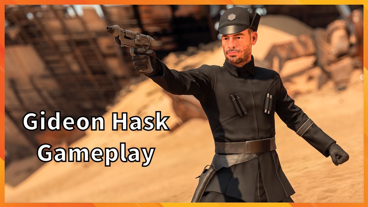 Gideon Hask Gameplay Star Wars Battlefront 2 - YouTube