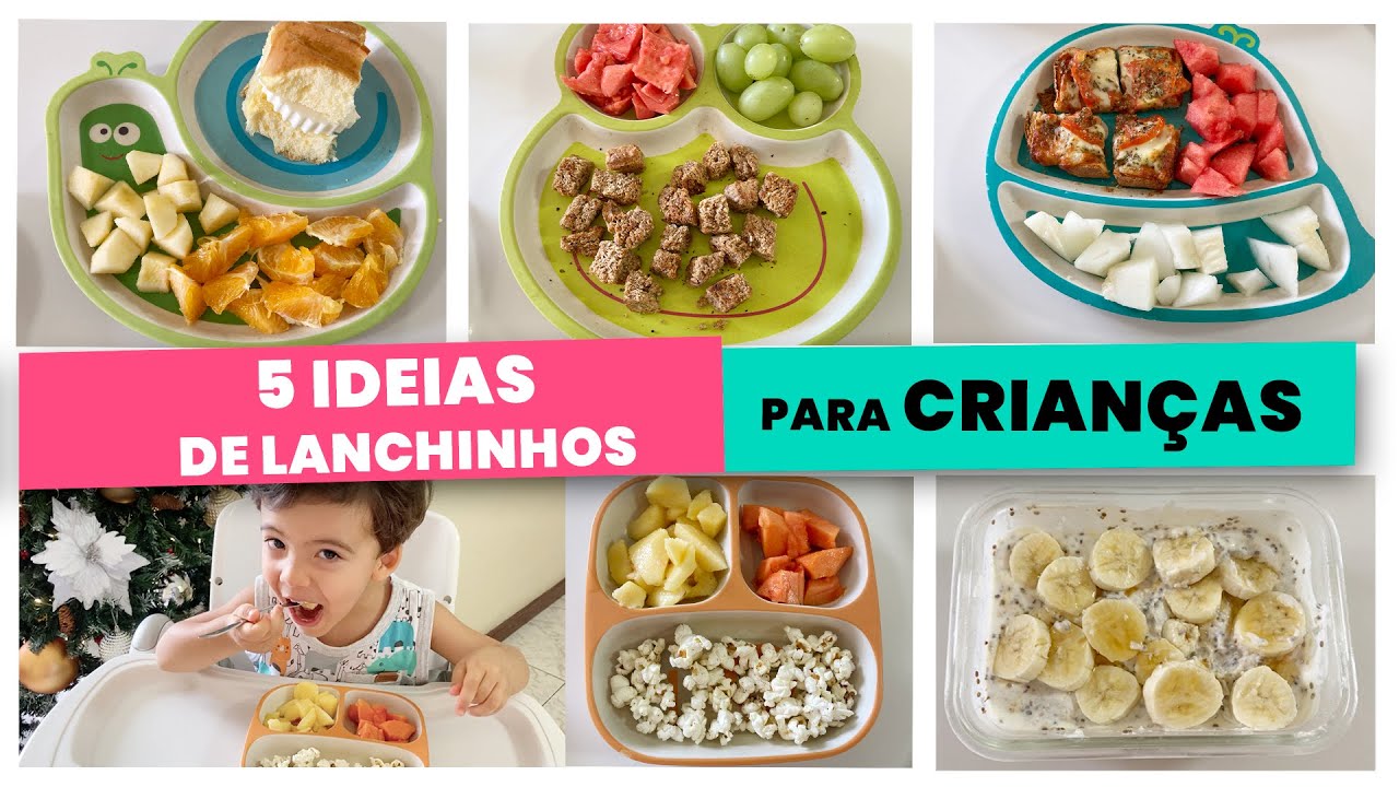 🍉🥭🍊 5 IDEIAS DE LANCHES PARA CRIANÇAS | SIMPLES FÁCEIS E DELICIOSOS ...