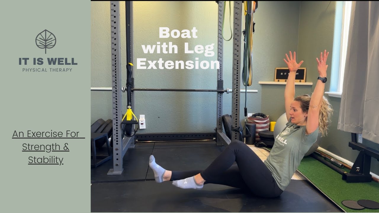 Boat Hold with Leg Extension - YouTube