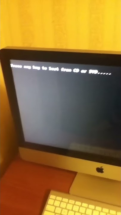 iMac problem plz help(read description) - YouTube