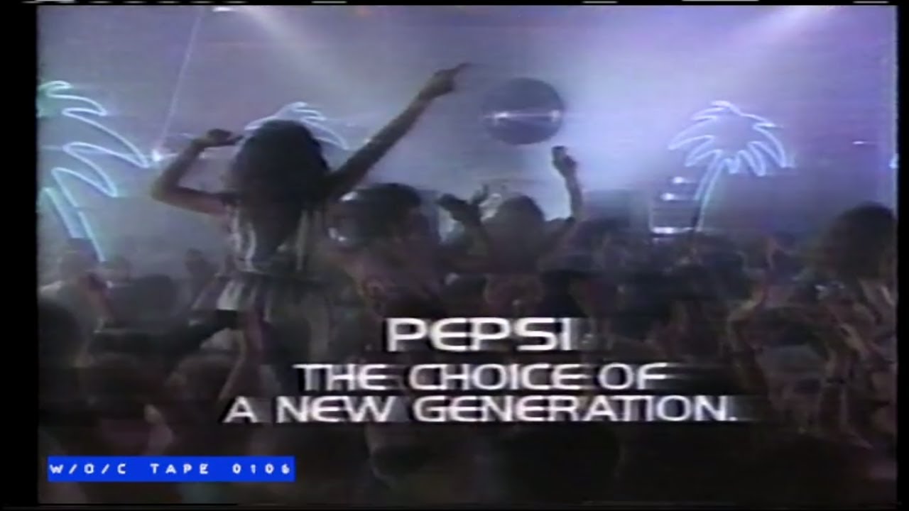 Pepsi "Miami Vice" Commercial - 1986 - YouTube