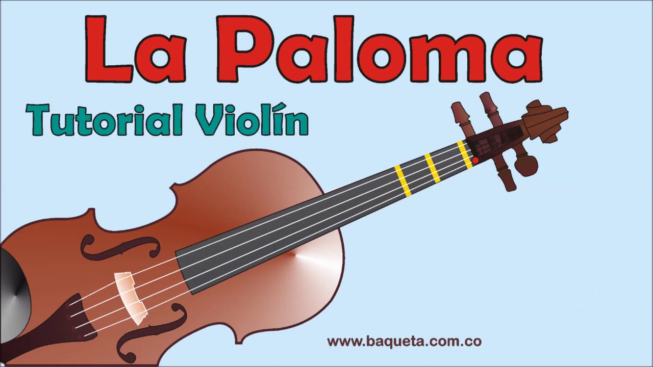 LA PALOMA TANGO VIOLIN TUTORIAL - YouTube