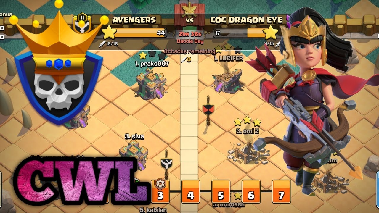 Clan war league started | Clash of clans Tamil #coc #cwl #cwlcoc # ...