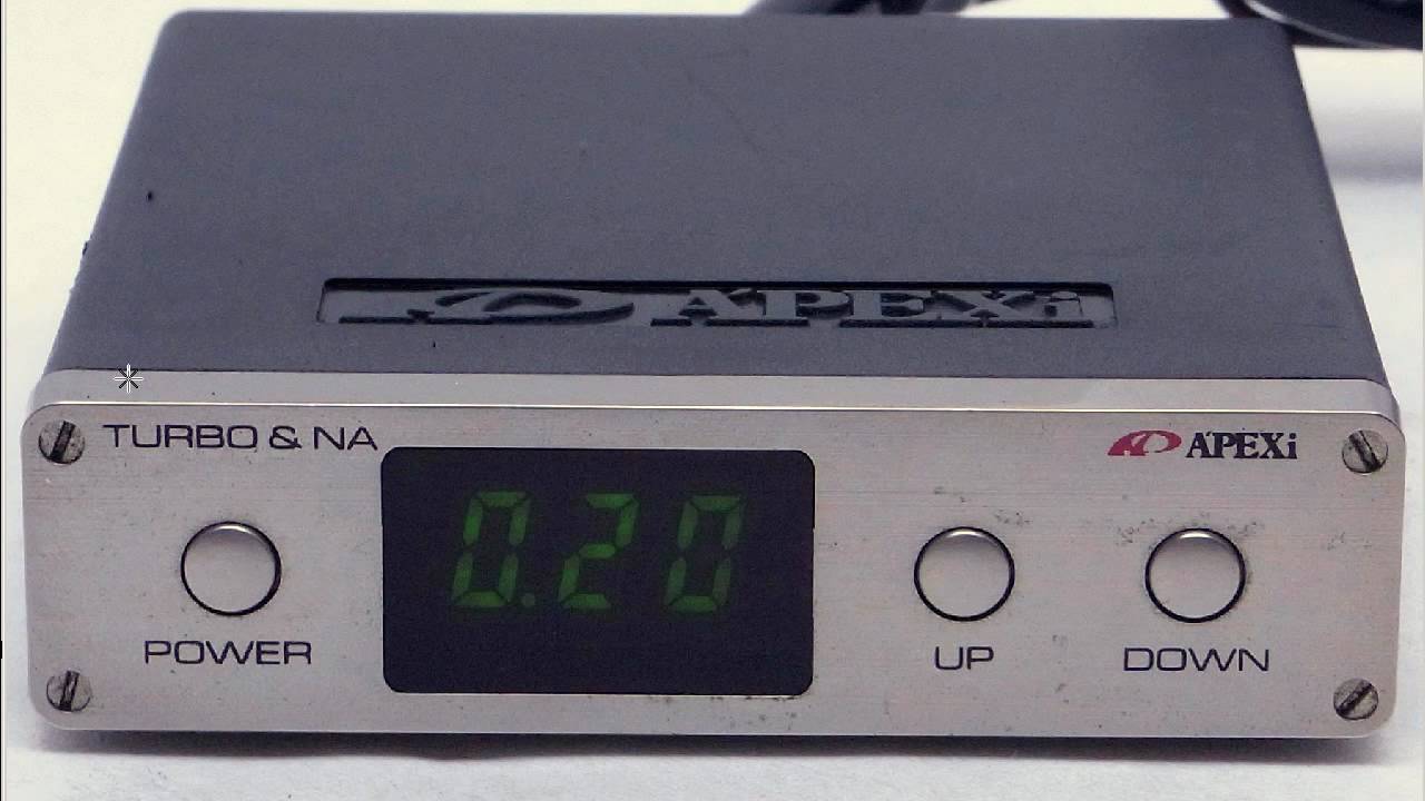 APEXI TURBO TIMER retro look - YouTube