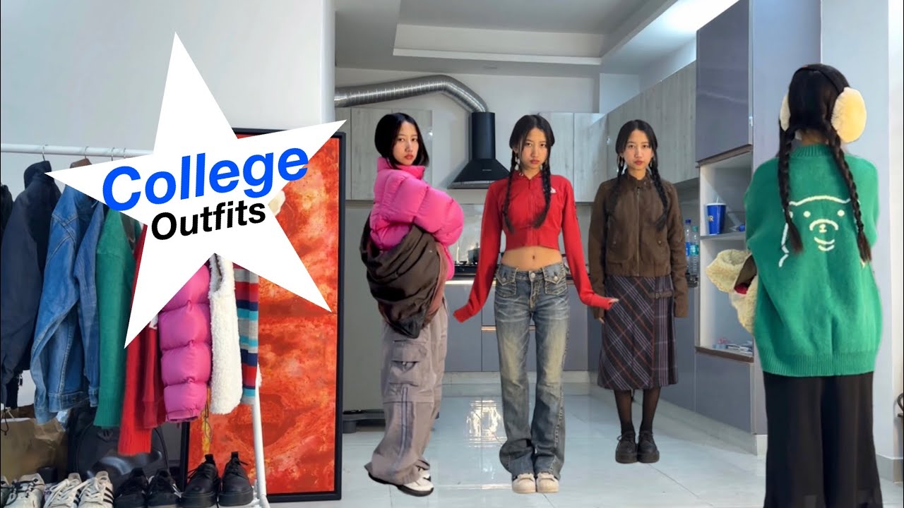 Winter outfit ideas by a college dropout ⭐️ - YouTube