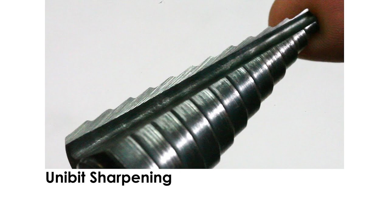 How to Sharpen a Unibit - YouTube