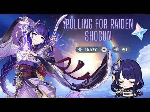 pulling for raiden shogun! F2P 🍇|| - YouTube