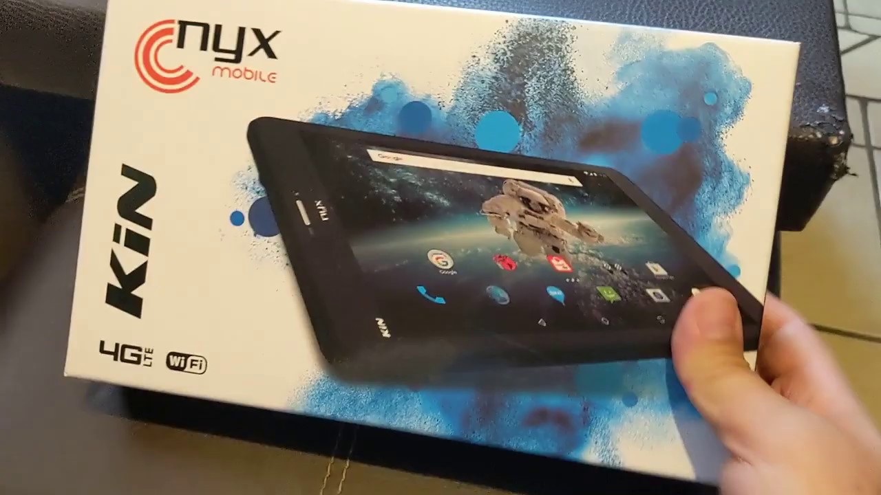Unboxing Tablet Nyx Kin pantalla HD de 8 pulgadas Android Telefonía 4G ...