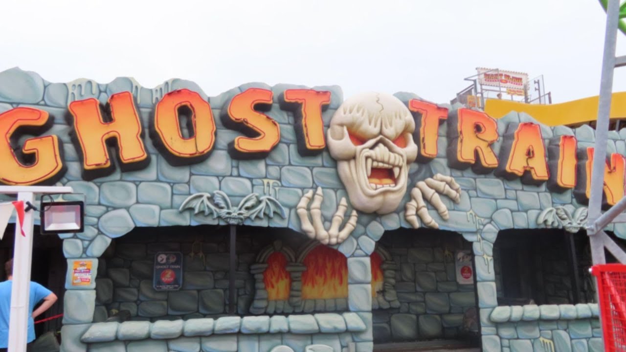 Ghost Train - Onride | Britannia Pier August 2023 - YouTube