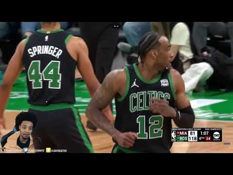 FlightReacts To #8 HEAT at #1 CELTICS | FULL GAME 5 HIGHLIGHTS | May 1, 2024! - YouTube