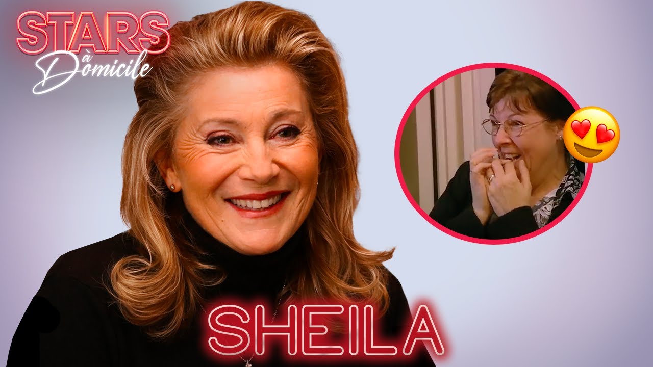 50 ans de passion pour Sheila récompensés par une visite surprise # ...