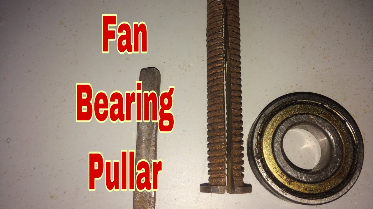 Fan Bearing pullar ফ্যান বিয়ারিং পুলার - YouTube
