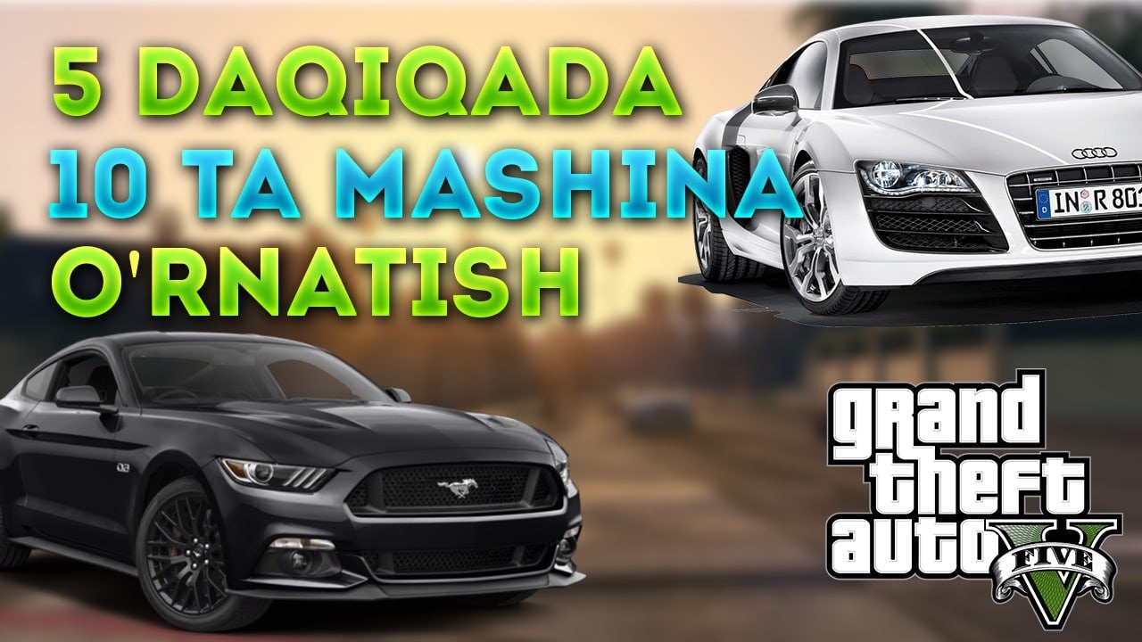 GTA 5GA BIR URUNISHDA 10TA SUPER MASHINALAR O'RNATAMIZ || GTA 5 SUPER ...