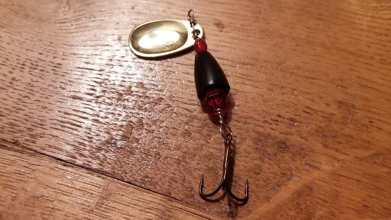 How to make a Trout Spinner - YouTube