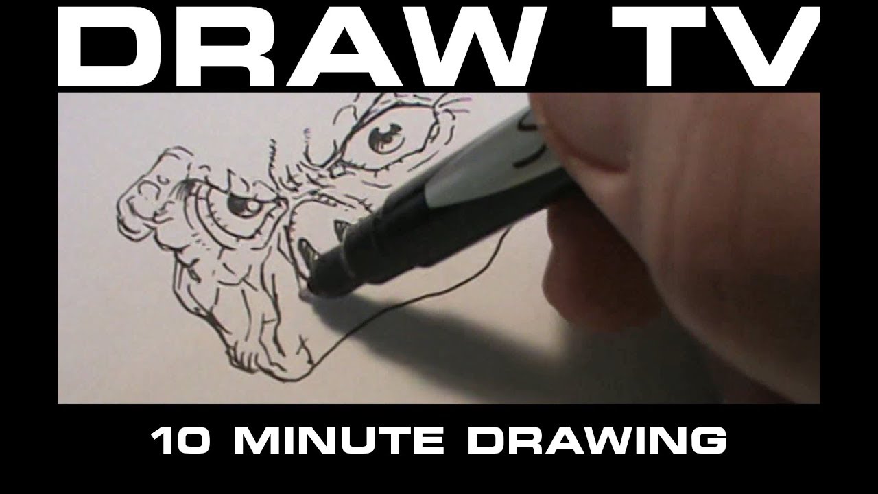 DRAW TV 10 Minute Drawing - YouTube