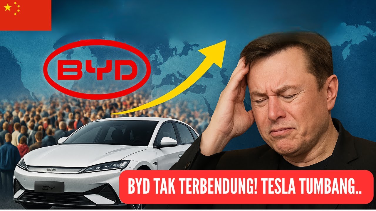 BYD Kini Raja Mobil Listrik Dunia, Kalahkan Tesla Dengan Penjualan $100 ...