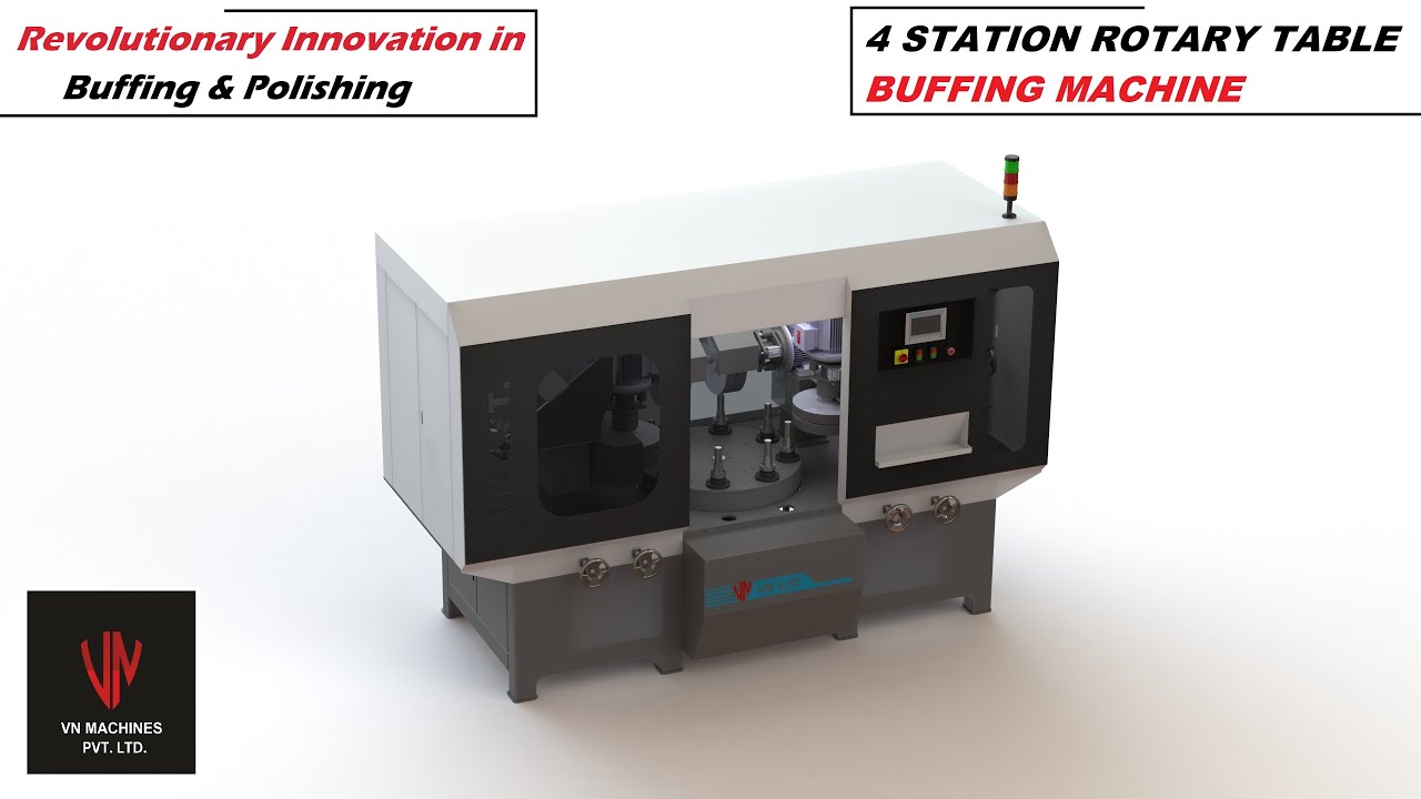 Rotary Polishing Machine II Brass Components II #VNMACHINESPVTLTD ...